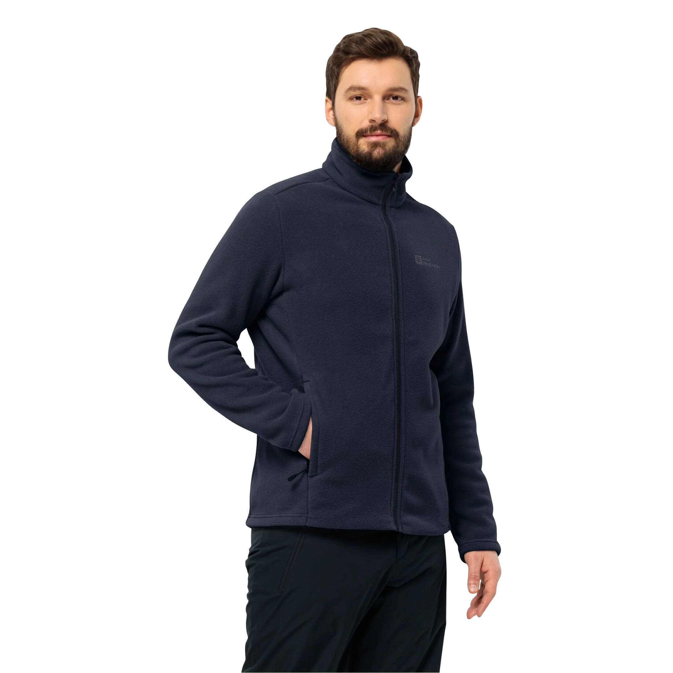 Polar WINTERSTEIN FZ MEN night blue | odzież \ męska \ polary, swetry i ...