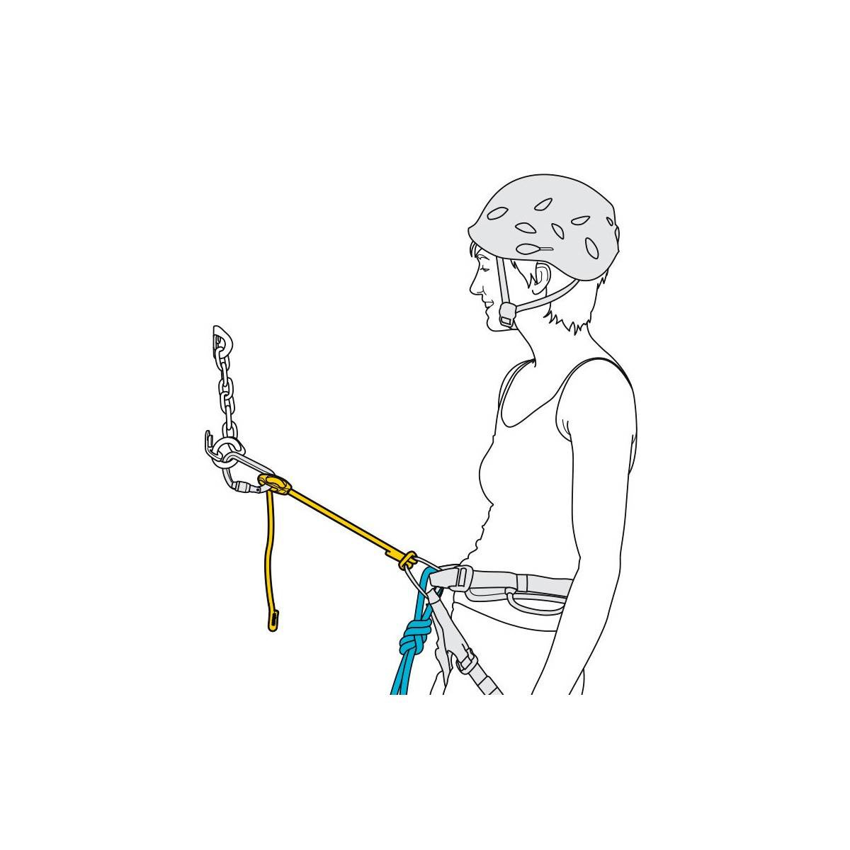 Lonża CONNECT ADJUST | wspinaczka \ asekuracja własna | TUTTU.pl