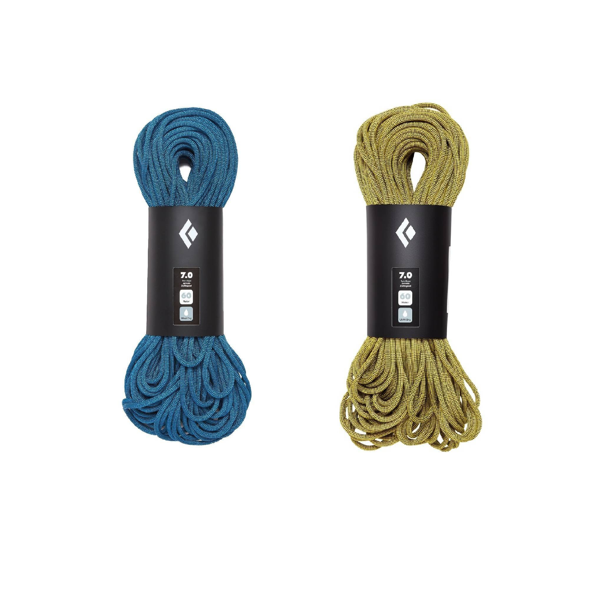 Zestaw lin ROPE DRY 7.0 mm/60m | wspinaczka \ liny, taśmy i repy \ liny ...